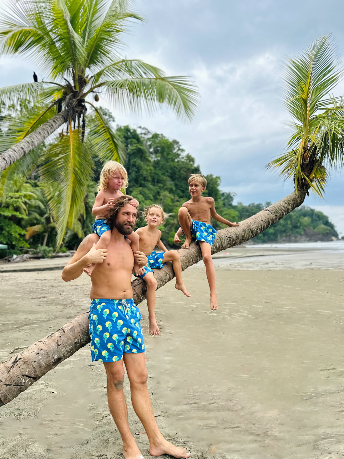 Australian Beachwear for Fathers & Sons