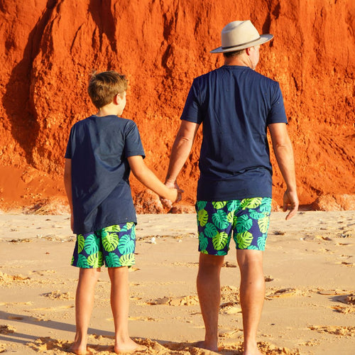 Australian Beachwear for Fathers & Sons