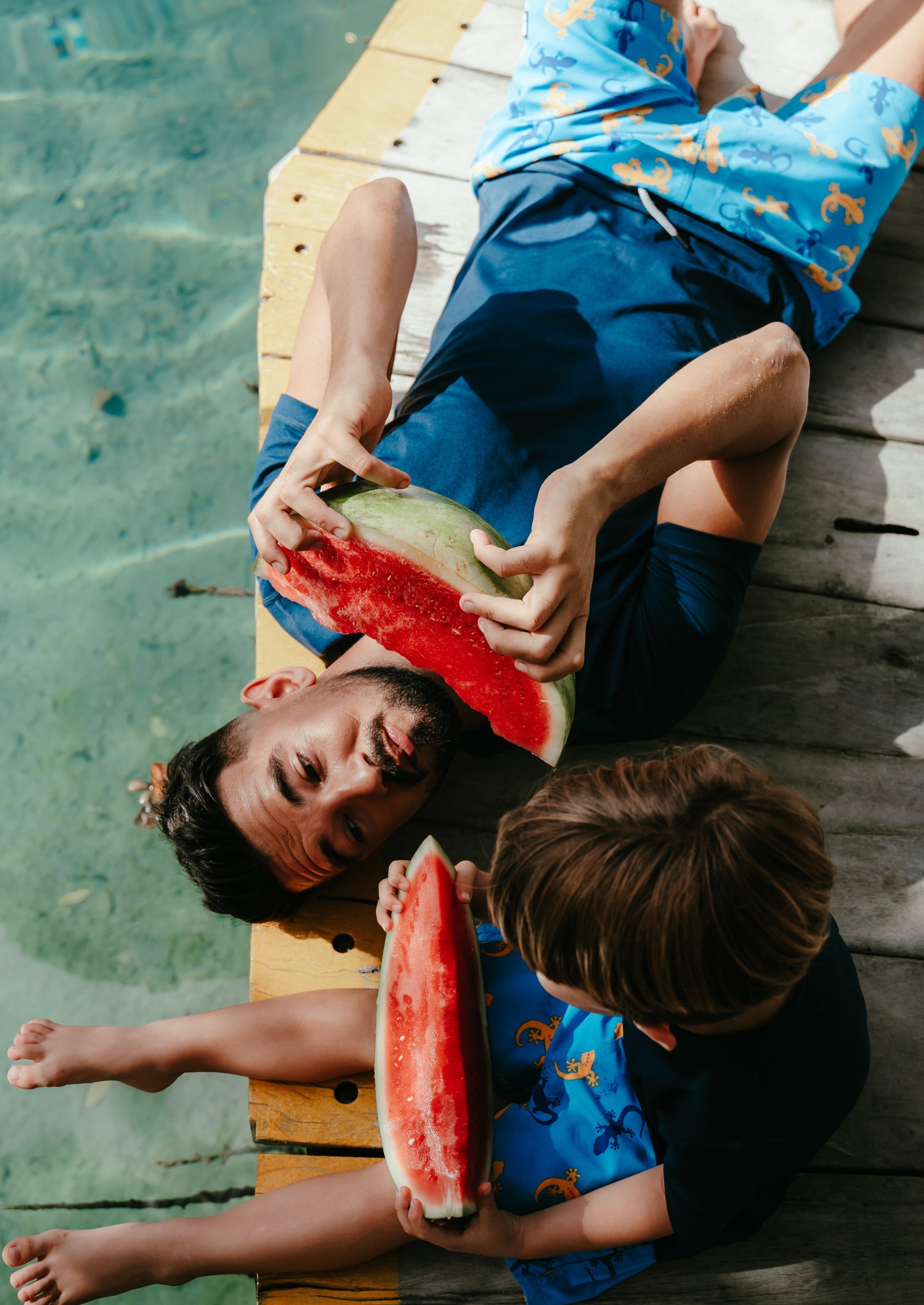 Australian Beachwear for Fathers & Sons