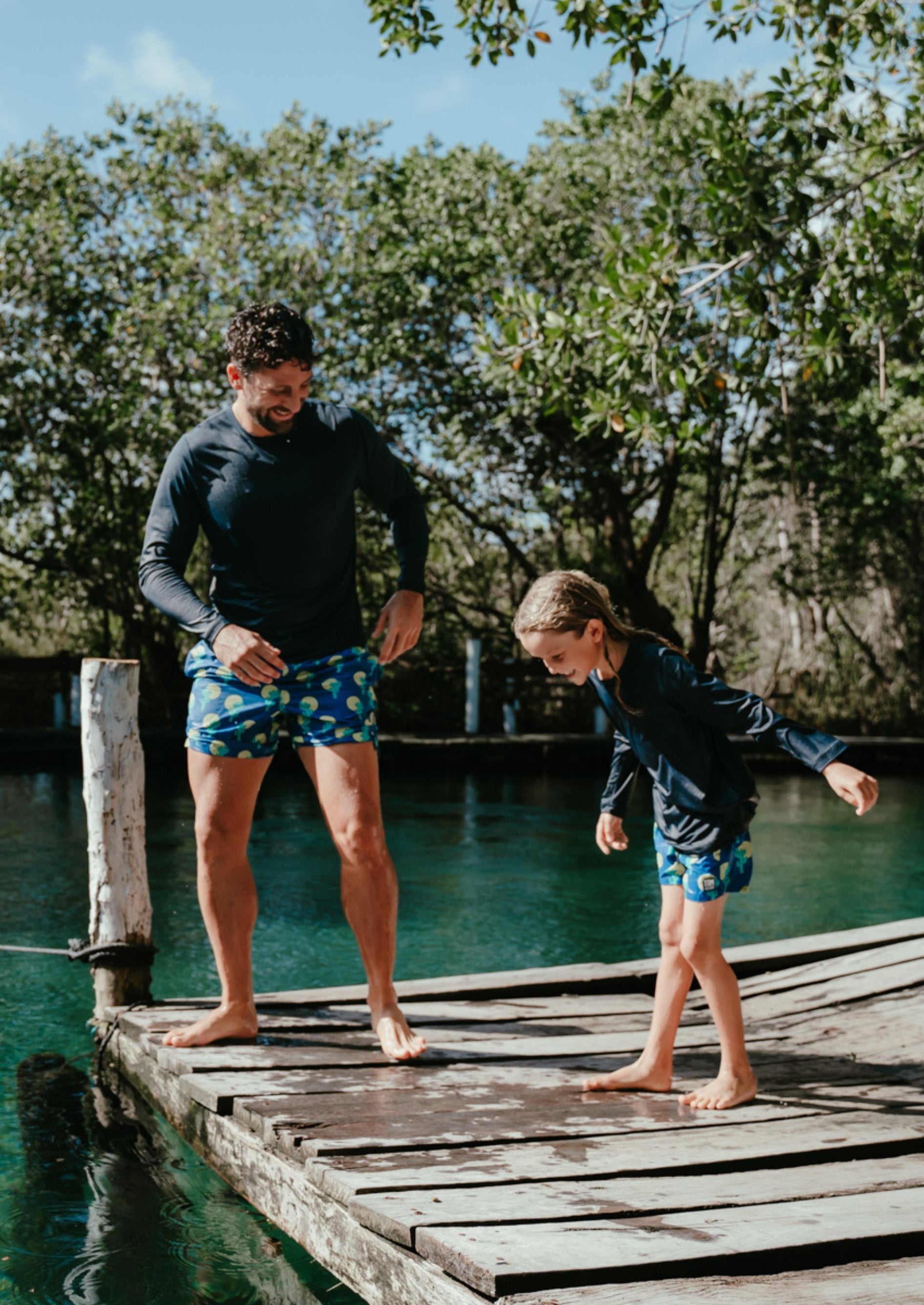 Australian Beachwear for Fathers & Sons